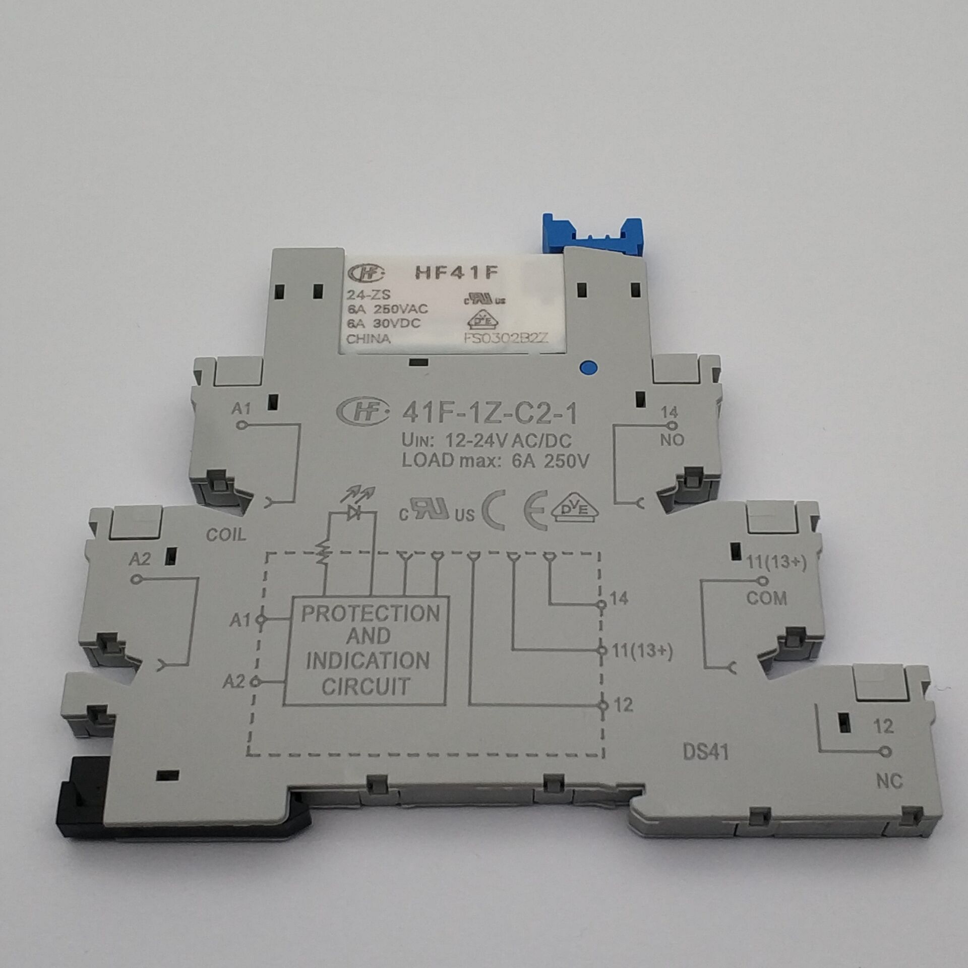 宏发继电器HF41F-24-ZS HF41F-012-ZS 41F-1Z-C2-1继电器模组模块-阿里巴巴