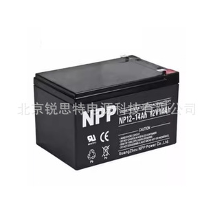 NPP耐普蓄电池NP12-14 12v14Ah通讯消防UPS机房EPS直流屏门禁系统-阿里巴巴