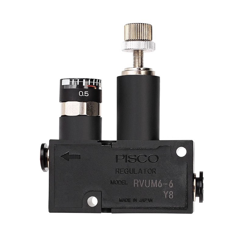 PISCO微型调节调压阀溢流阀RVUM8-8 RVUM6-6 RVUM4-4气动迷你减压-阿里巴巴