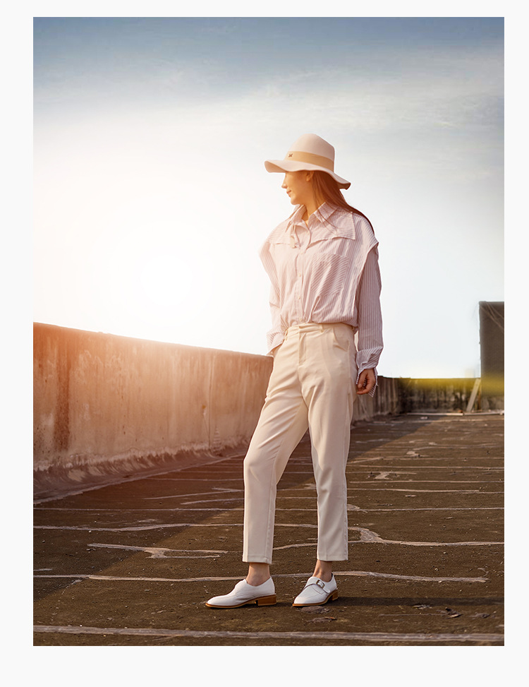 Chiko Samone Square Toe Block Heels Oxford