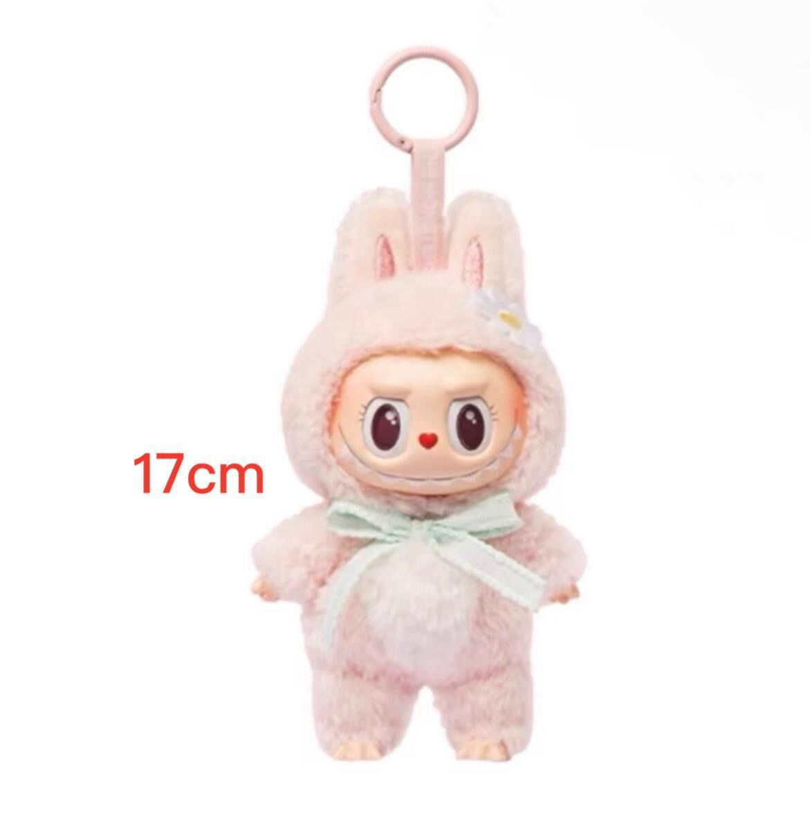 泡泡玛特PORMART甜心公仔mokoko一代毛绒挂件搪胶拉布布挂件款-阿里巴巴