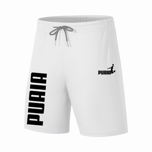 跨境热销PUAIA夏季男士中腰系绳速干网眼短裤大码休闲五分短裤男-阿里巴巴