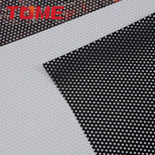 self adhesive Vinyl 140g one way vision OWV window sticker-阿里巴巴