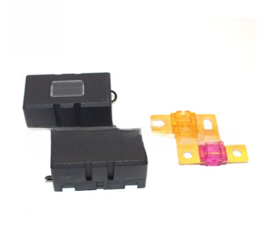 Car fuse holder Xiaoping socket small fork Bolt fuse black seat with ...