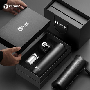 Vanow智能测温保温杯男款女士316团购礼品印logo刻字泡茶杯水杯子-阿里巴巴