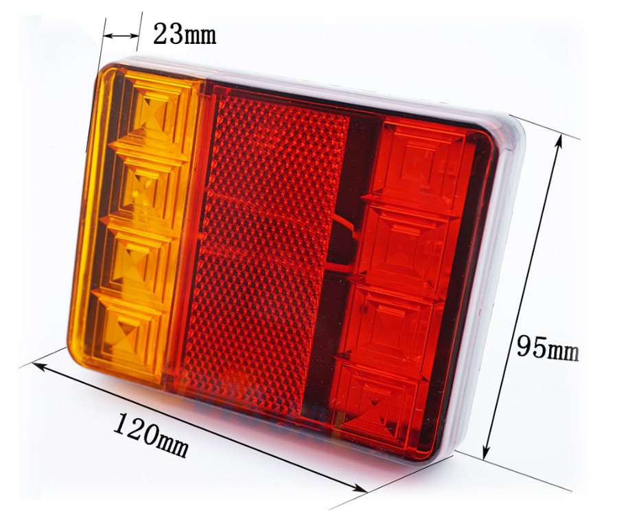 8LED塑料后尾灯汽车后尾灯卡车货车led边灯汽车配件led车灯汽车灯-阿里巴巴