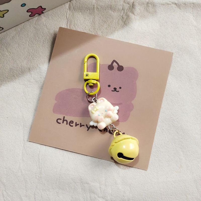 CB90钥匙扣兔子可爱铃铛卡通少女甜美ins挂件闺蜜配饰礼品礼物书-阿里巴巴