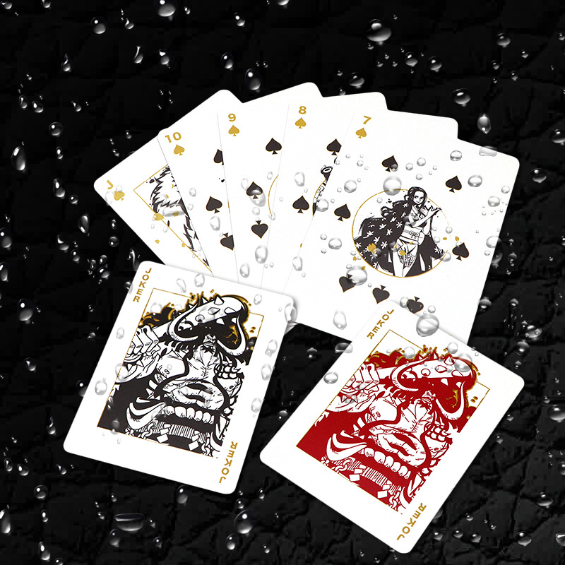 Full set of two-dimensional cartoon character playing cards customized ...