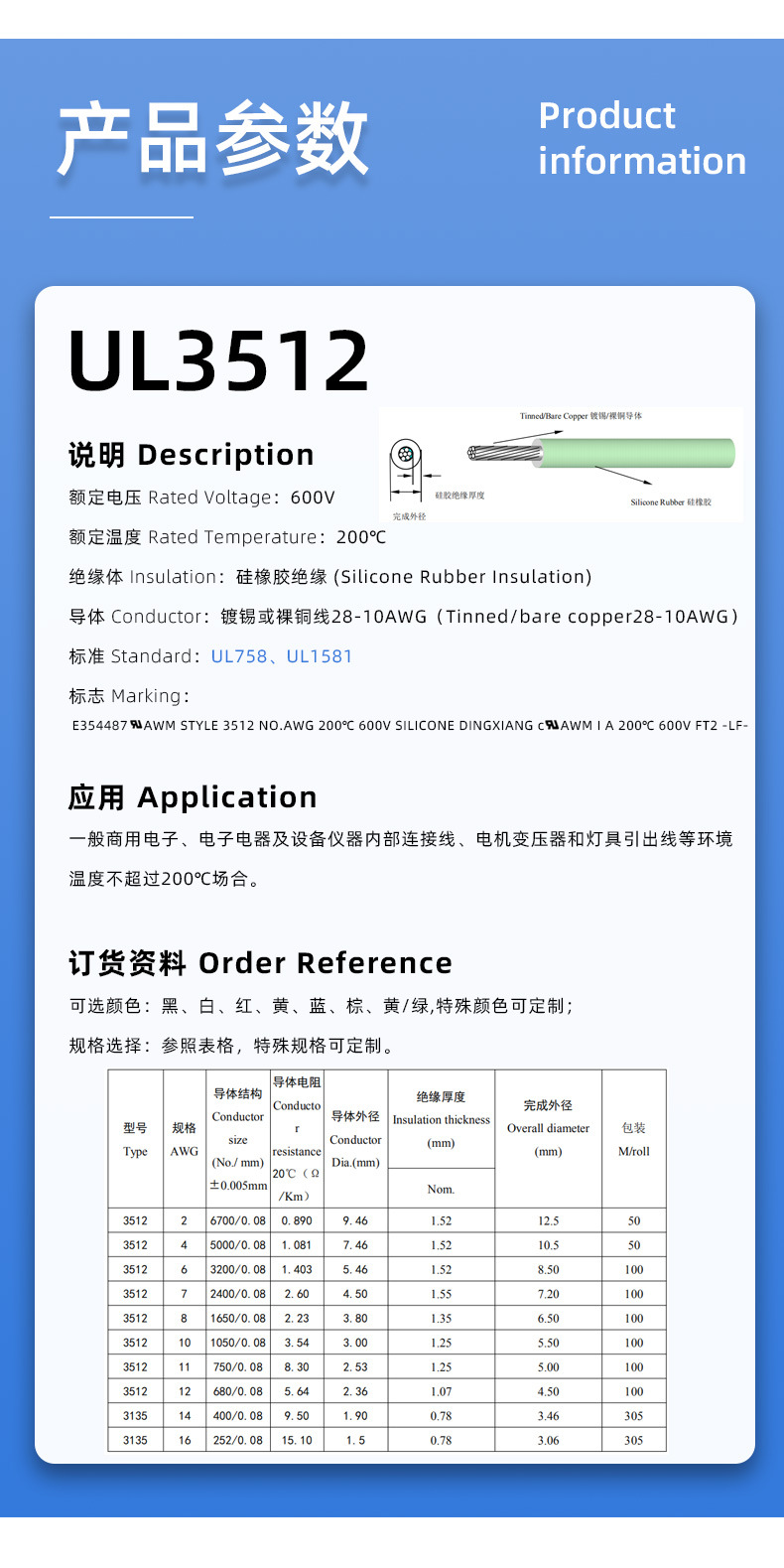 鼎详锂电池特软电线UL3512特软硅胶线 1-10awg耐高温线新能源锂电-阿里巴巴