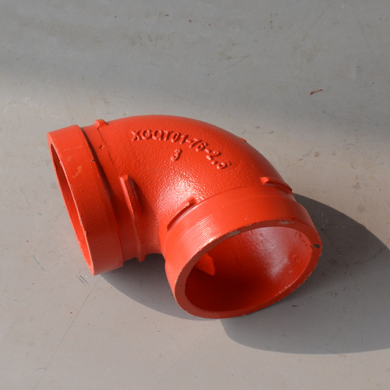 90沟槽弯头 大口径325沟槽件 165沟槽卡箍弯头114消防工程配件-阿里巴巴