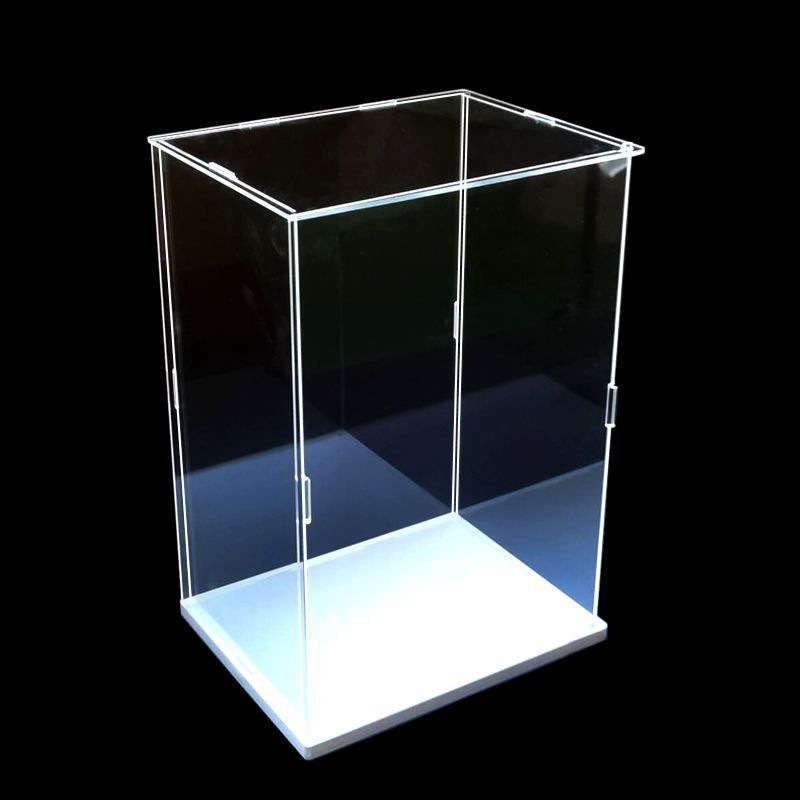 高透明亚克力盒子加工有机玻璃展示盒手办防尘罩长方形大中小鱼缸-阿里巴巴