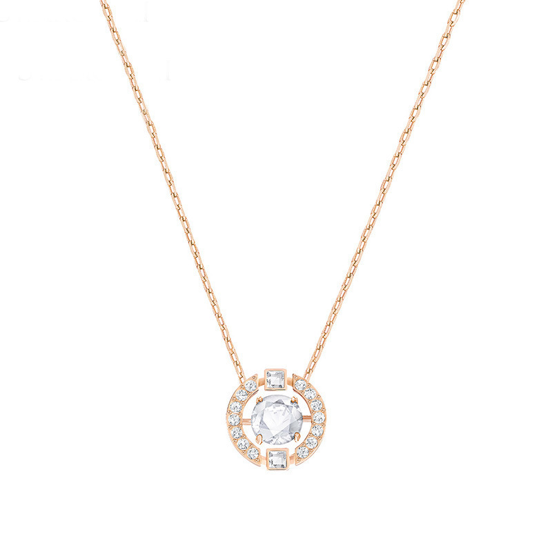 新品 施家 灵动跳动的心项链 耀动的心跃动圆形吊坠项链送女友-阿里巴巴