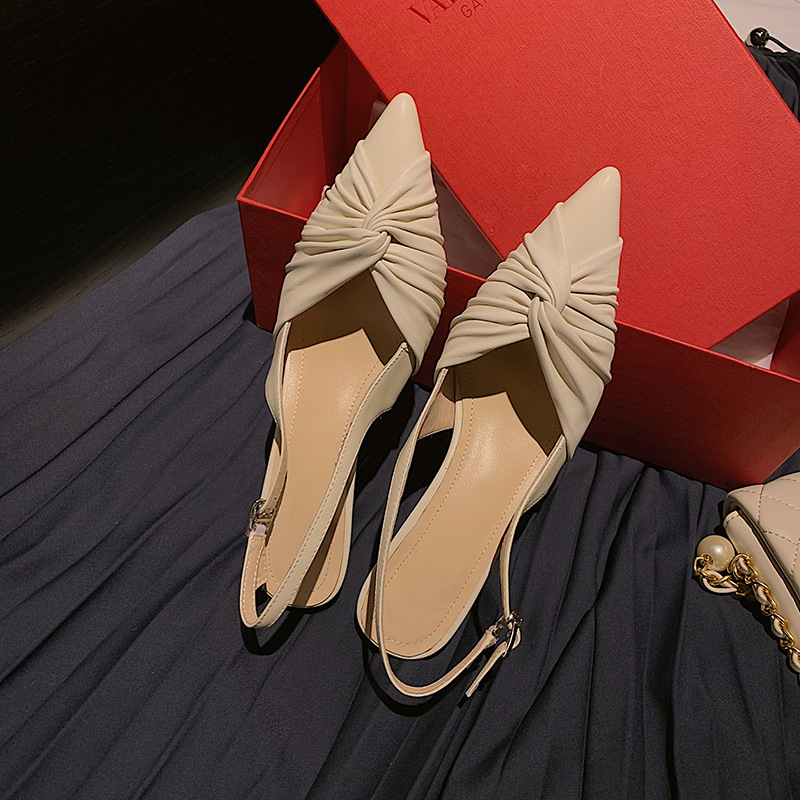 CHIKO Lubov Pointy Toe Stiletto Slingback Shoes