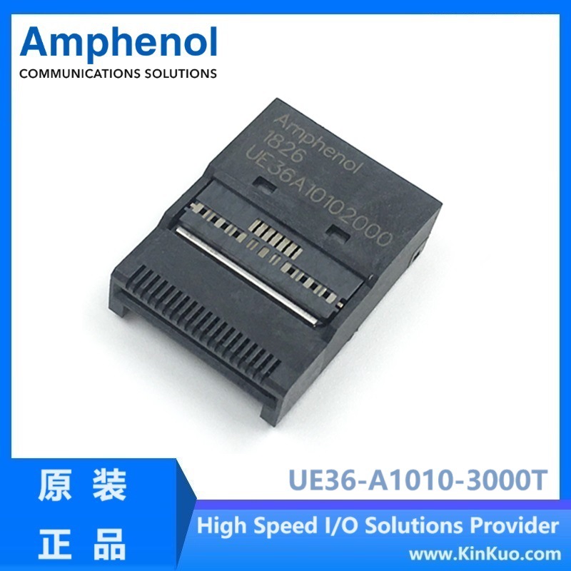 Amphenol OSFP 112G连接器 UE62-A1020-3000T | UE62-A1020-3100T-阿里巴巴