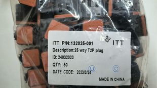 原装进口 正品 ITT连接器|132025-001 25孔接头-阿里巴巴
