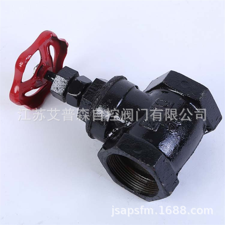 Z15T-10铸铁手动式螺纹闸阀 DN15-DN100铸铁螺纹闸阀-阿里巴巴