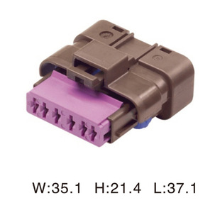 1.5系列6孔护套AH7064C-1.5-21(211PC062S1049)汽车连接器/接插件-阿里巴巴