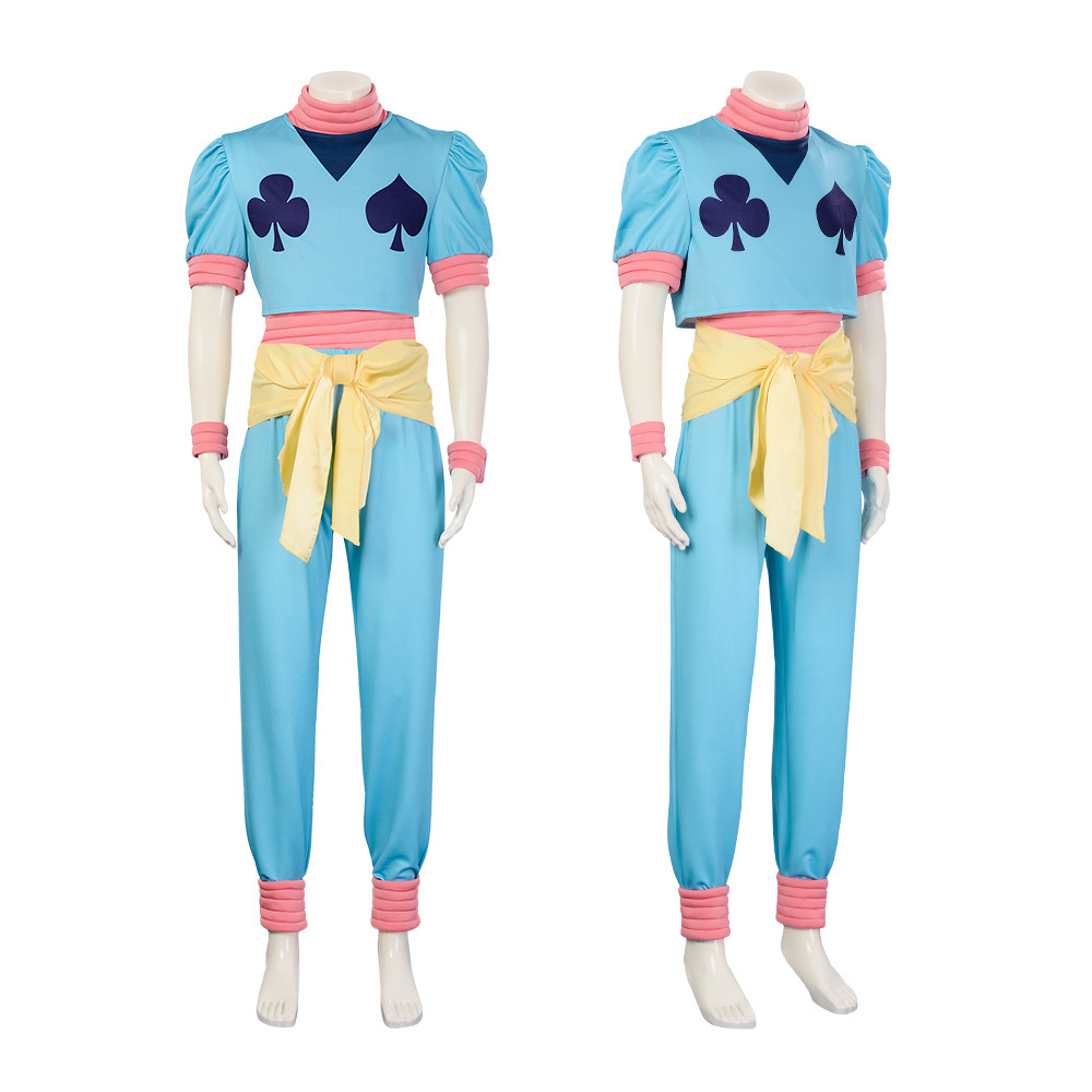 动漫全职猎人西索cos服 万圣节漫展Hisoko西索cosplay全套现货-阿里巴巴