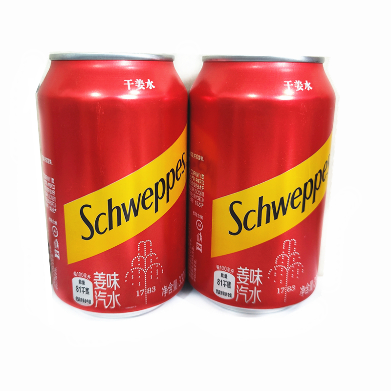 多省包邮怡泉 汤力水/干姜水碳酸饮料330ml*6*12听/罐汤力苏打水-阿里巴巴