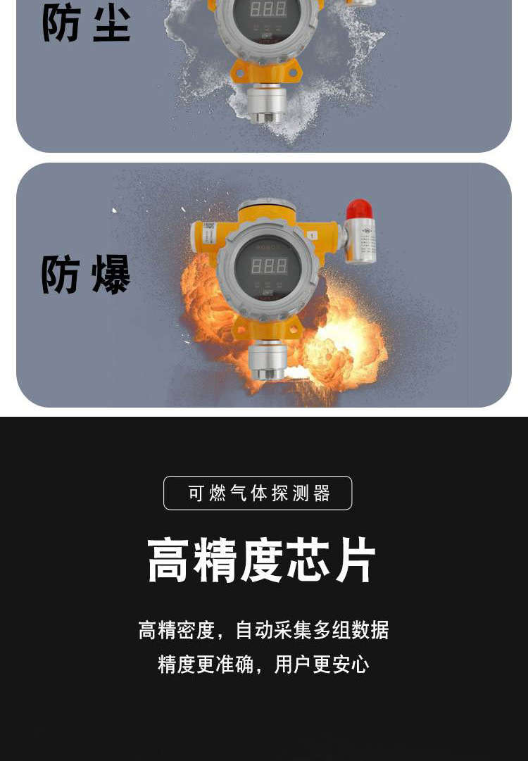 罗伯特可燃气体探测器GT-RB-TL1济南长清原厂新国标天然气报警器-阿里巴巴
