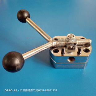 皓杰气动YF24-L6 YF34-L8\L8 手动转阀-阿里巴巴