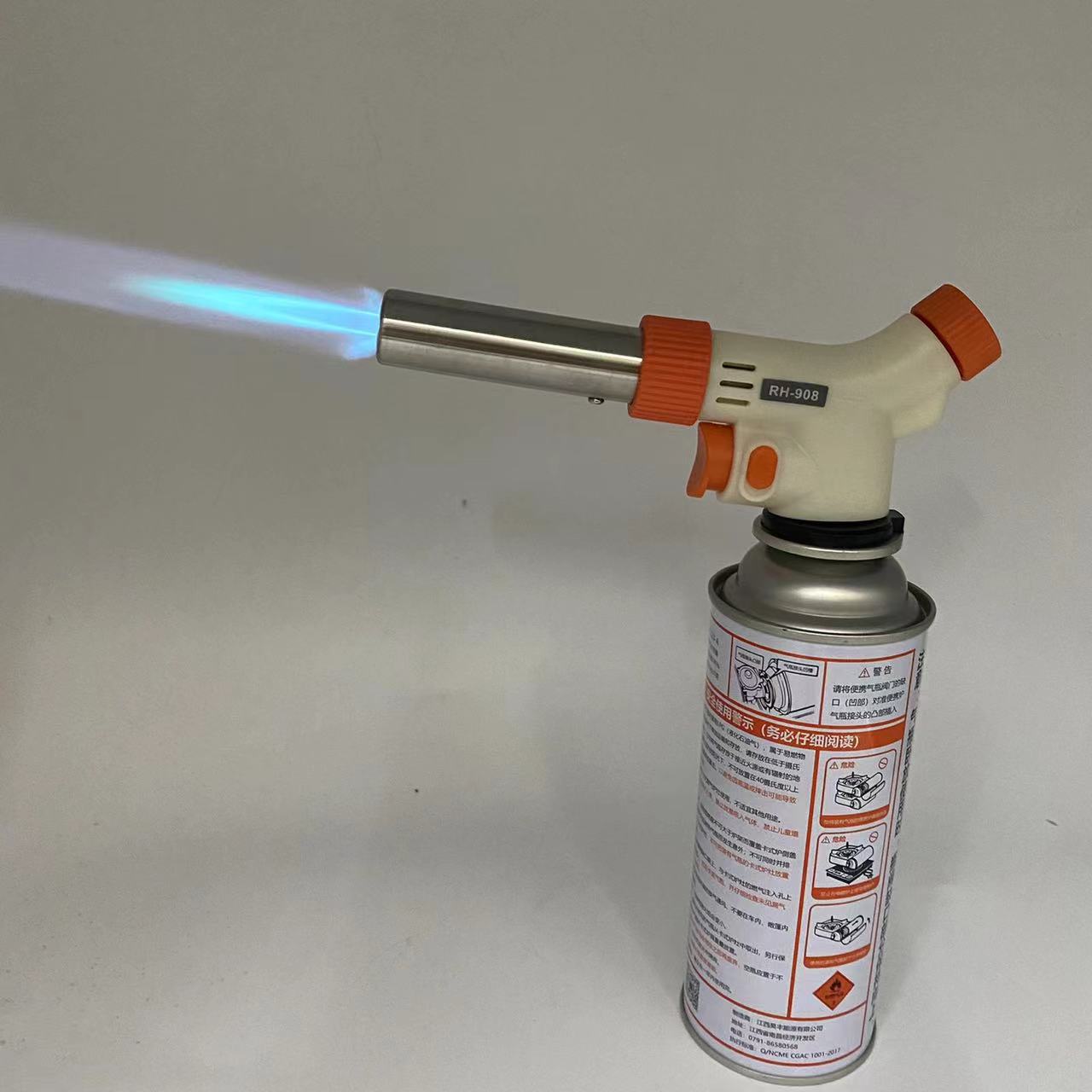 卡式气喷火枪 点火器喷灯户外野营烧烤点炭厨房烘焙喷枪头 火焰枪-阿里巴巴