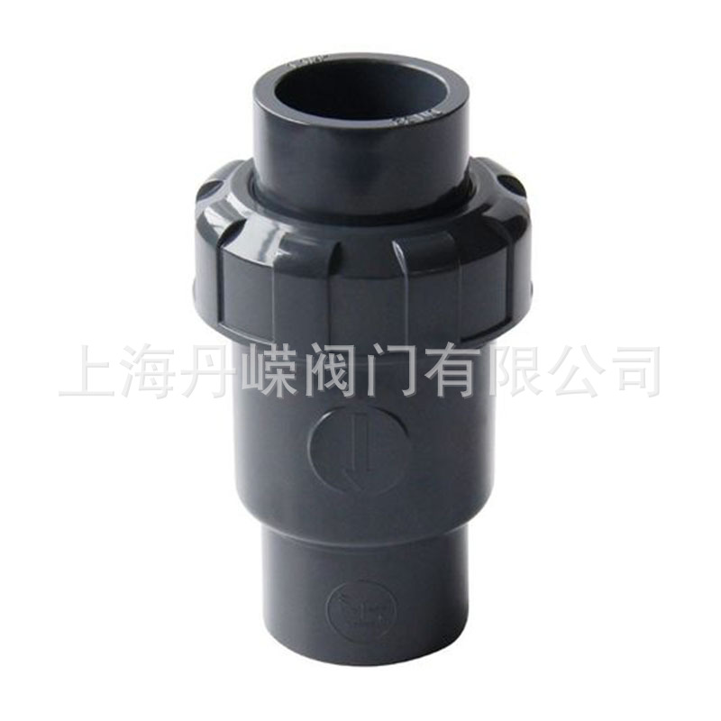 UPVC止回阀 H62X-10S 单向阀 立止逆止阀-阿里巴巴