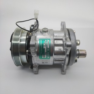 SANDEN三电 SD5S11 S6384压缩机 4PK轮径119mm 12v-阿里巴巴