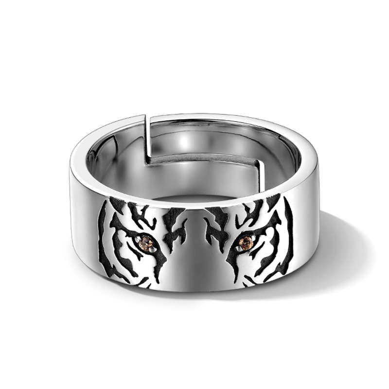 Wholesale Retro Tiger Ring for Men & Women - Classic Design, Made of ...
