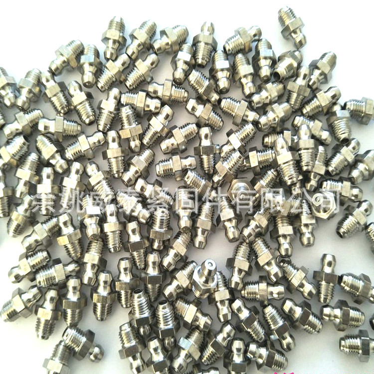 G1/4黄油嘴PT1/4英制黄油嘴NPT1/4牛油咀RC1/4直油杯BSP1/4铜油嘴-阿里巴巴