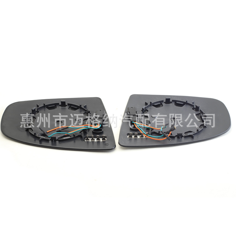 适用于宝马X5 E70 08-13年 倒车镜片后视镜片白玻璃加热镜片 两插-阿里巴巴