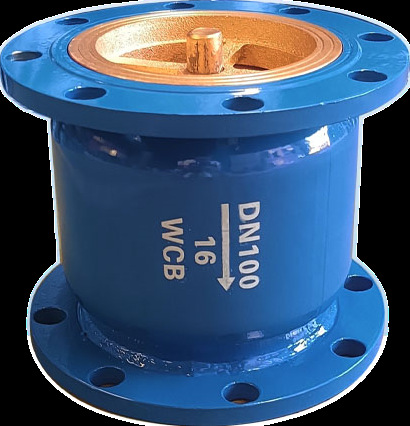 消声止回阀HC41X-16C碳钢体焊接水管水泵法兰单向消音立式逆止阀-阿里巴巴