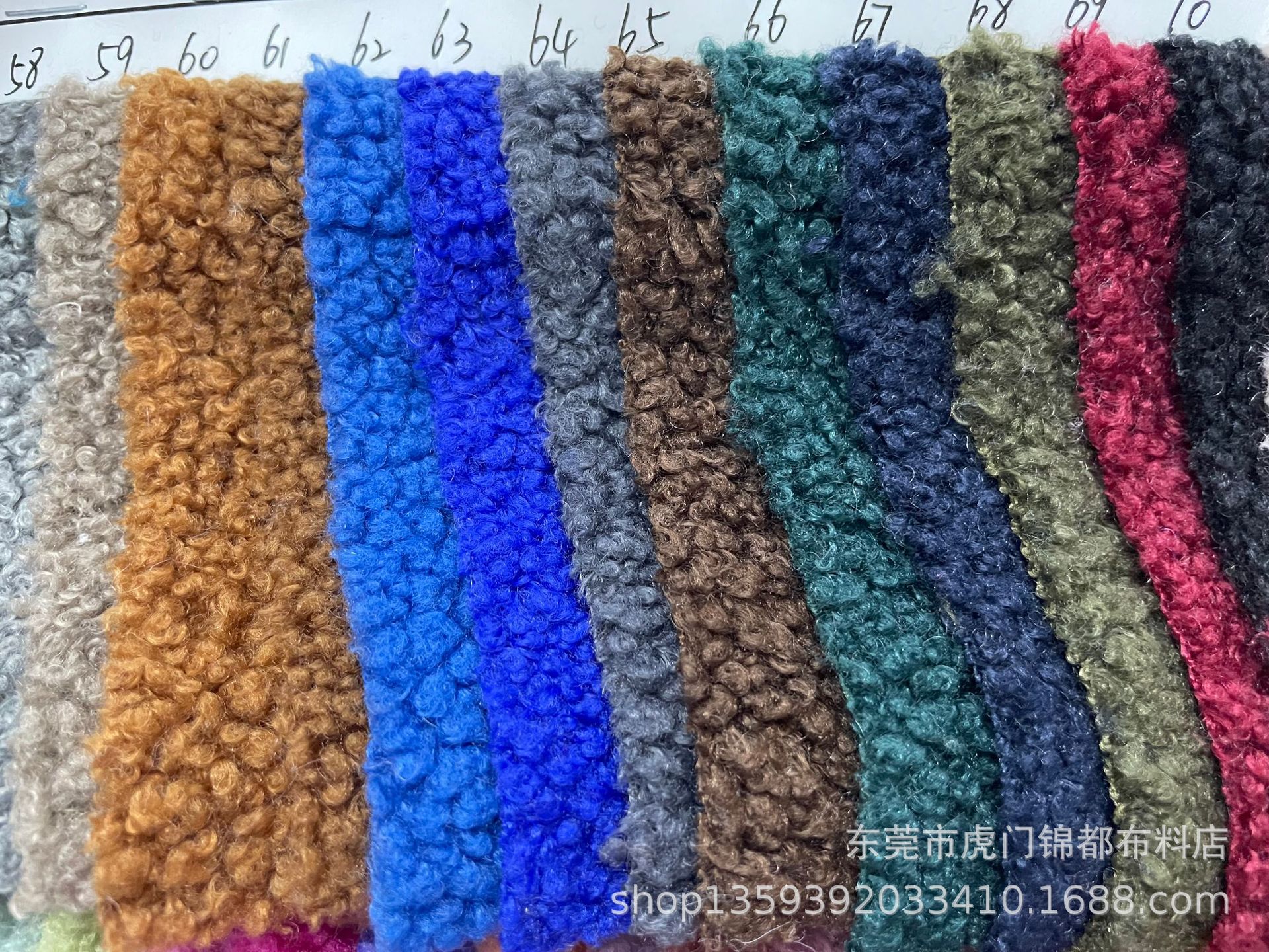 现货小泰迪绒布料卷毛绒毛圈布毛绒玩具绒布面料服装鞋帽子面料-阿里巴巴