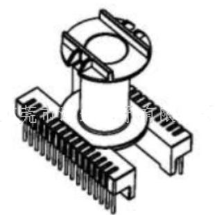 ER35电木骨架变压器骨架ER35高频骨架单槽立式16+16 磁芯-阿里巴巴