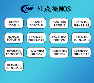 恒成微 原厂供应 N MOS HC10N03Q HC06N30Q HC03N30Q PDFN3.3*3.3-阿里巴巴