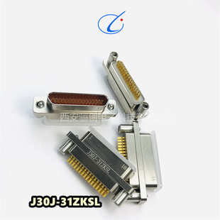 西安骊创现货矩形连接器J30J-31ZKL-50CM航空插座31芯新品-阿里巴巴