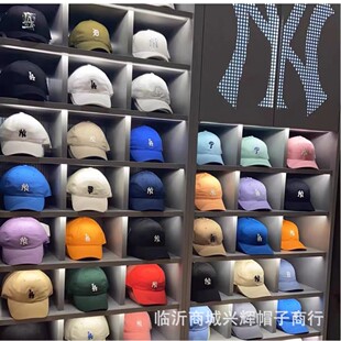韩国MLB帽子女软顶小标NY棒球帽CP77男夏季休闲遮阳LA鸭舌帽CP66-阿里巴巴