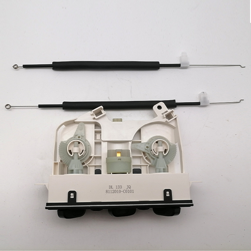 适用东风天龙汽车空调控制面板操纵机构暖风控制器8112010-C0101-阿里巴巴