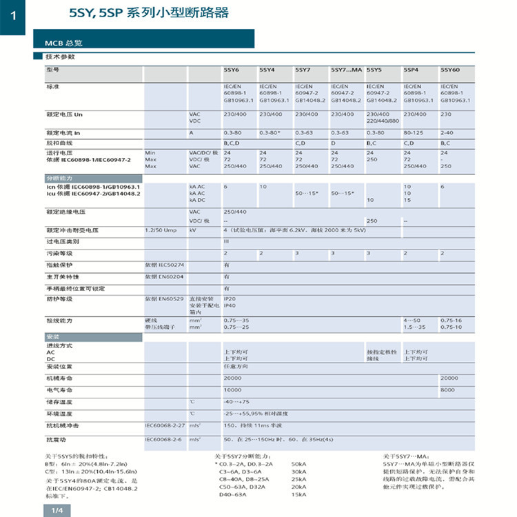 西门子开关SIEMENS 5SJ61 MCB C2断路器5SY6102-7CC空气开关现货-阿里巴巴