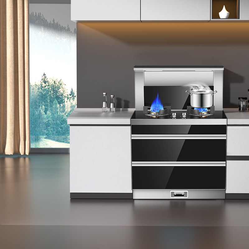 Integrated stove household integrated stove smoke stove elimination set ...