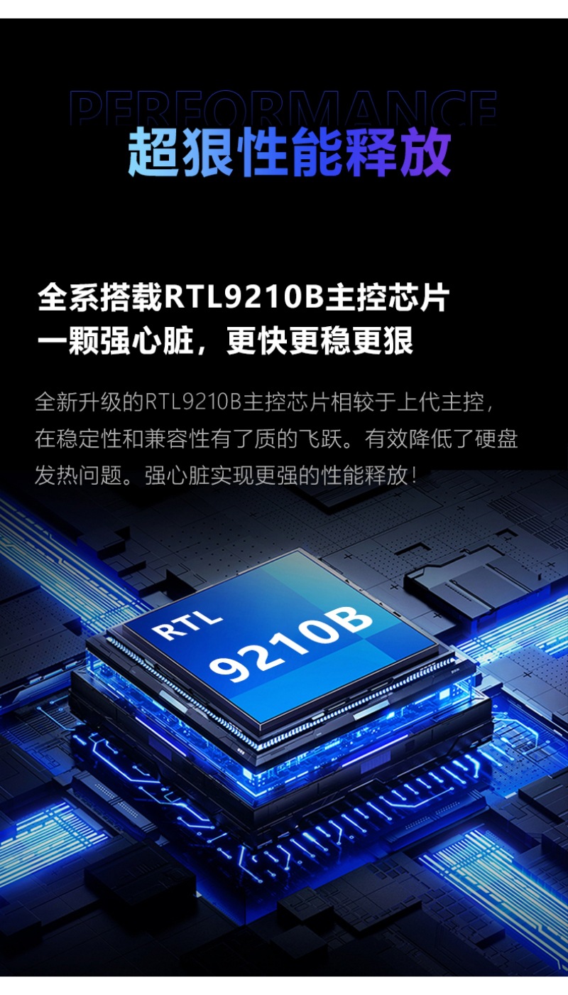 ITGZ 2230硬盘盒M.2固态nvme/ngff双协议10Gbps铝合金cnc外壳散热-阿里巴巴