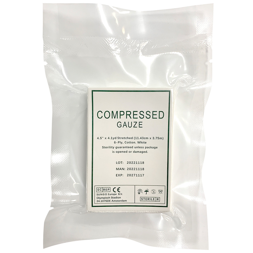 Z-type portable curve compression gauze block medical breathable ...