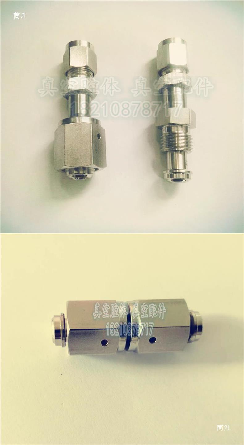 316L不锈钢VCR接头转卡套接头1/4-6.35/1/2-12.7高气体3/8-阿里巴巴