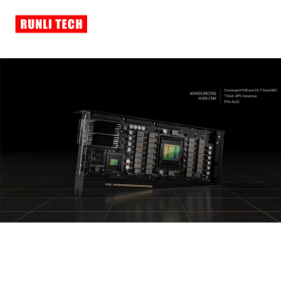 适用英伟达NVIDIA Tesla H100 Tensor Core GPU AI深度学习显卡-阿里巴巴