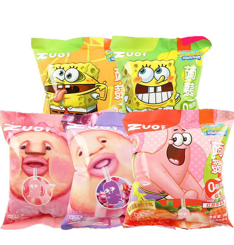 zuo一下屁桃君低卡果冻96g果汁型魔芋蒟蒻凝胶吸吸冻休闲零食批發-阿里巴巴