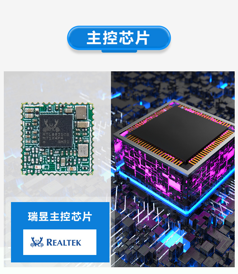Realtek瑞昱RTL8821CS模块2.4G5.8G双频ac数据WiFi收发透传模组-阿里巴巴