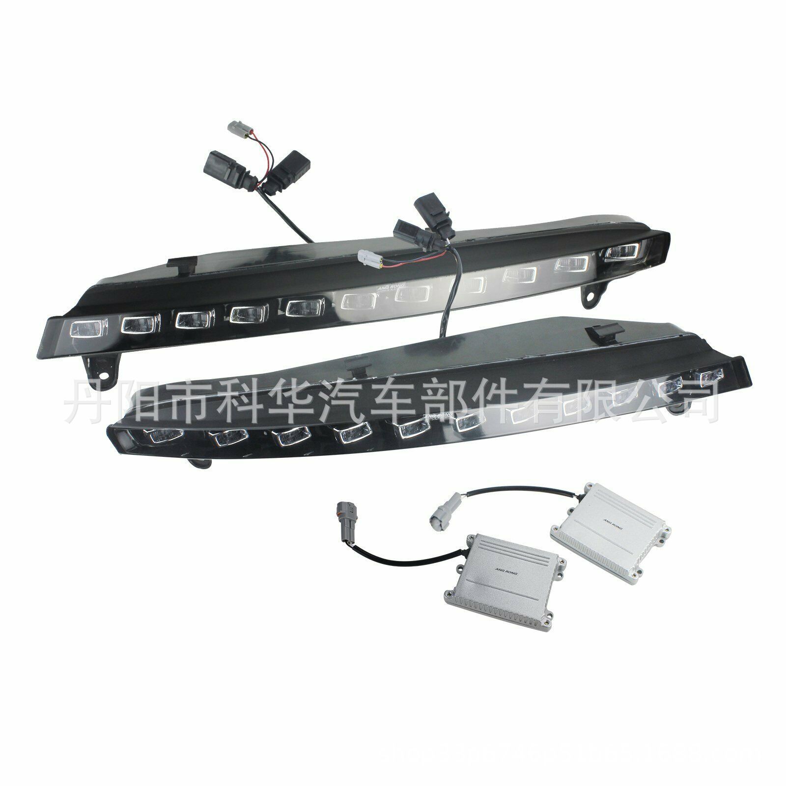适用于奥迪Q7 07-09年日行灯转向灯 改装前杠灯LED常亮4L0953041C-阿里巴巴