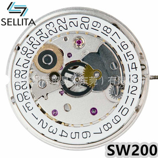 批发SW200机芯瑞士原装SW200-1三针单日历三点位4.5全自动机械-阿里巴巴