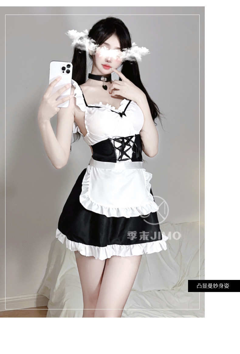 性感学院风情趣内衣女仆装纯欲cosplay制服套装清纯学生JK水手服-阿里巴巴