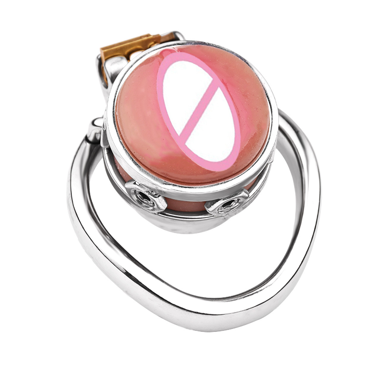 FRRK-411仿真喷涂新配色硅胶仿阴伪娘lo娘贞操锁变装cb锁带导尿托-阿里巴巴